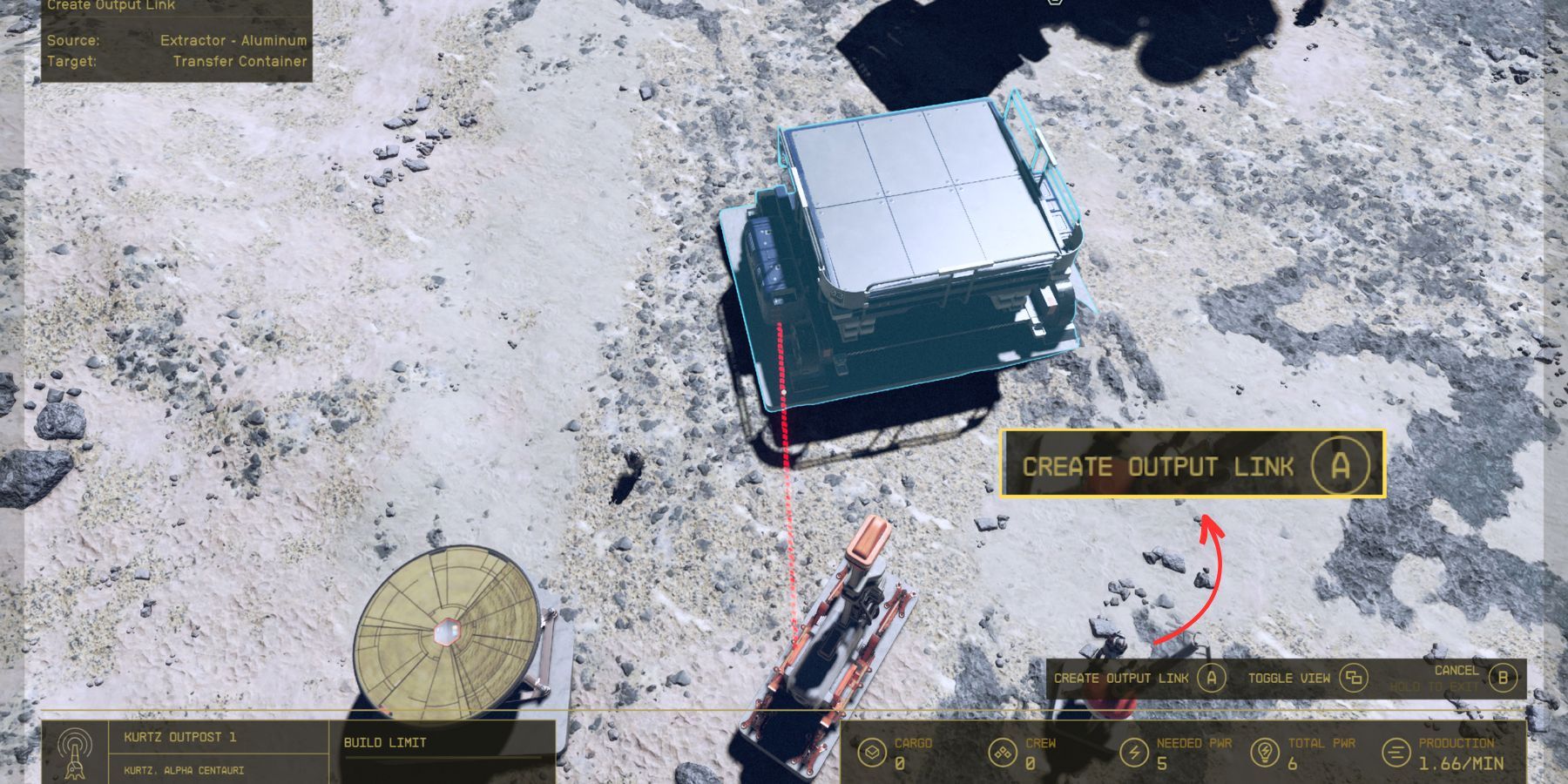 Starfield: How to Use Transfer Containers