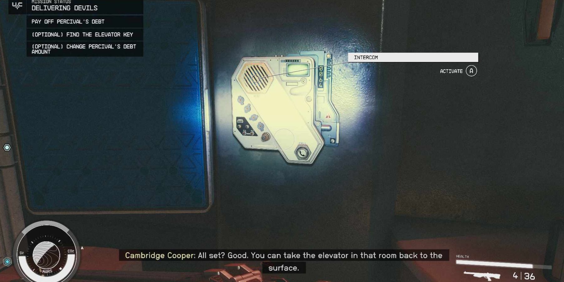 Starfield UC Vanguard Mission - Delivering Devils