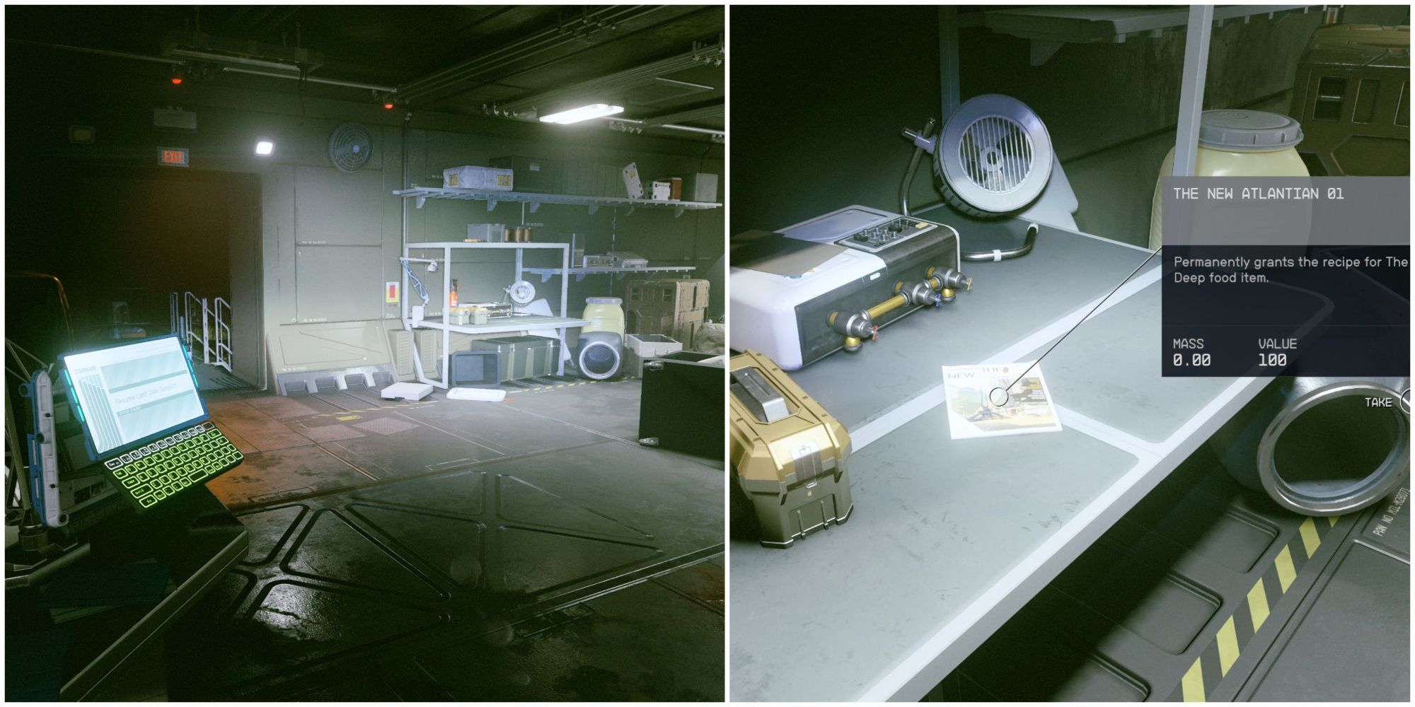 Starfield: Where to Find The Deep Recipe (& How to Make It)