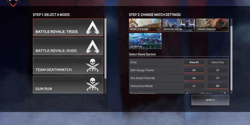 Apex Legends: How to Create a Private Match