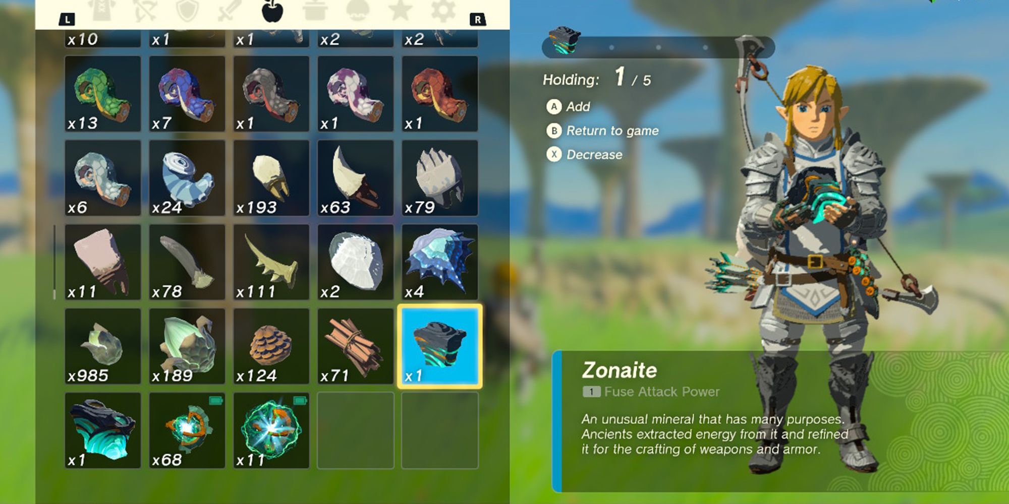 Zelda: Tears Of The Kingdom - Best Materials To Farm