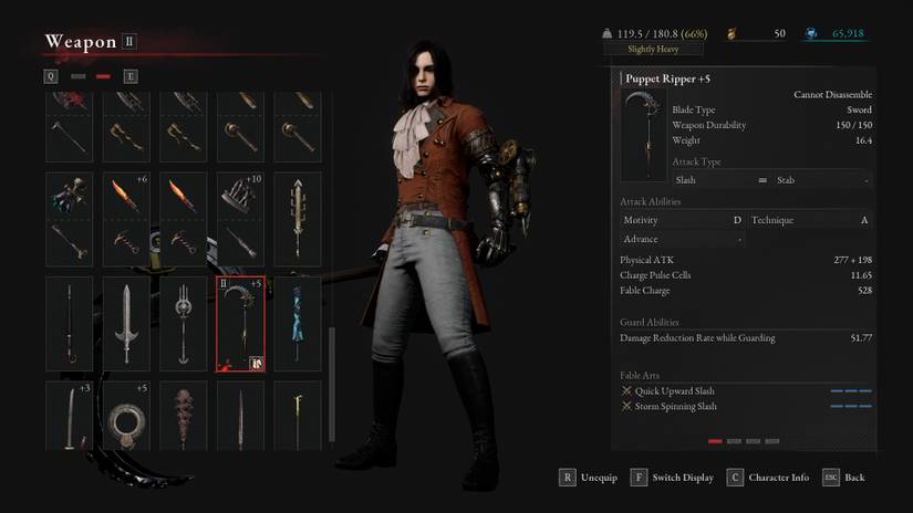 Lies of P: Best Special Weapons