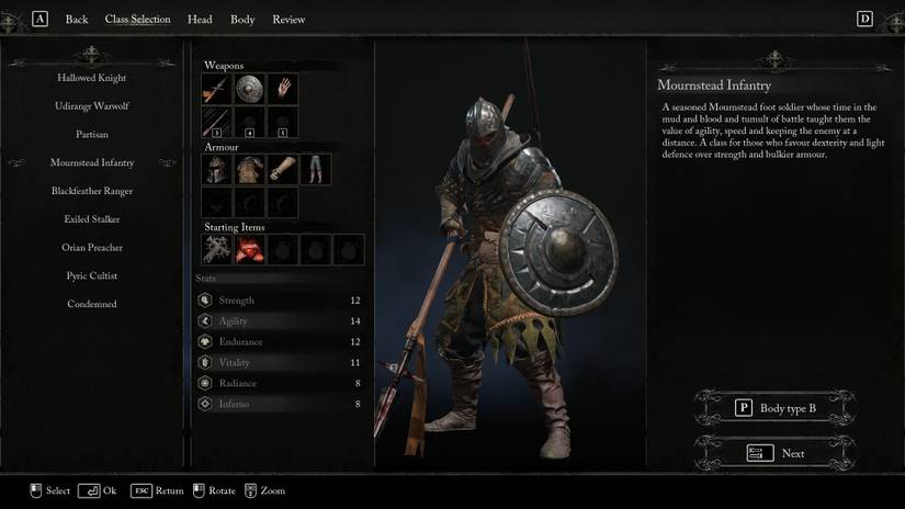 Which Class to Pick First in Lords of the Fallen