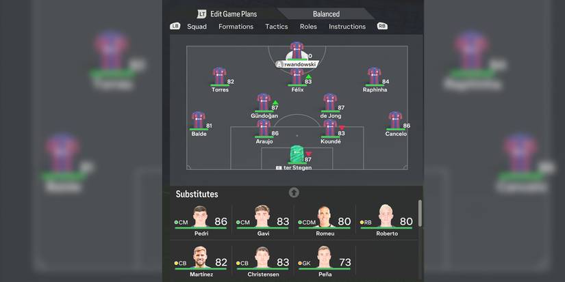 EA Sports FC 24: The Best Formation & Starting 11 for Barcelona