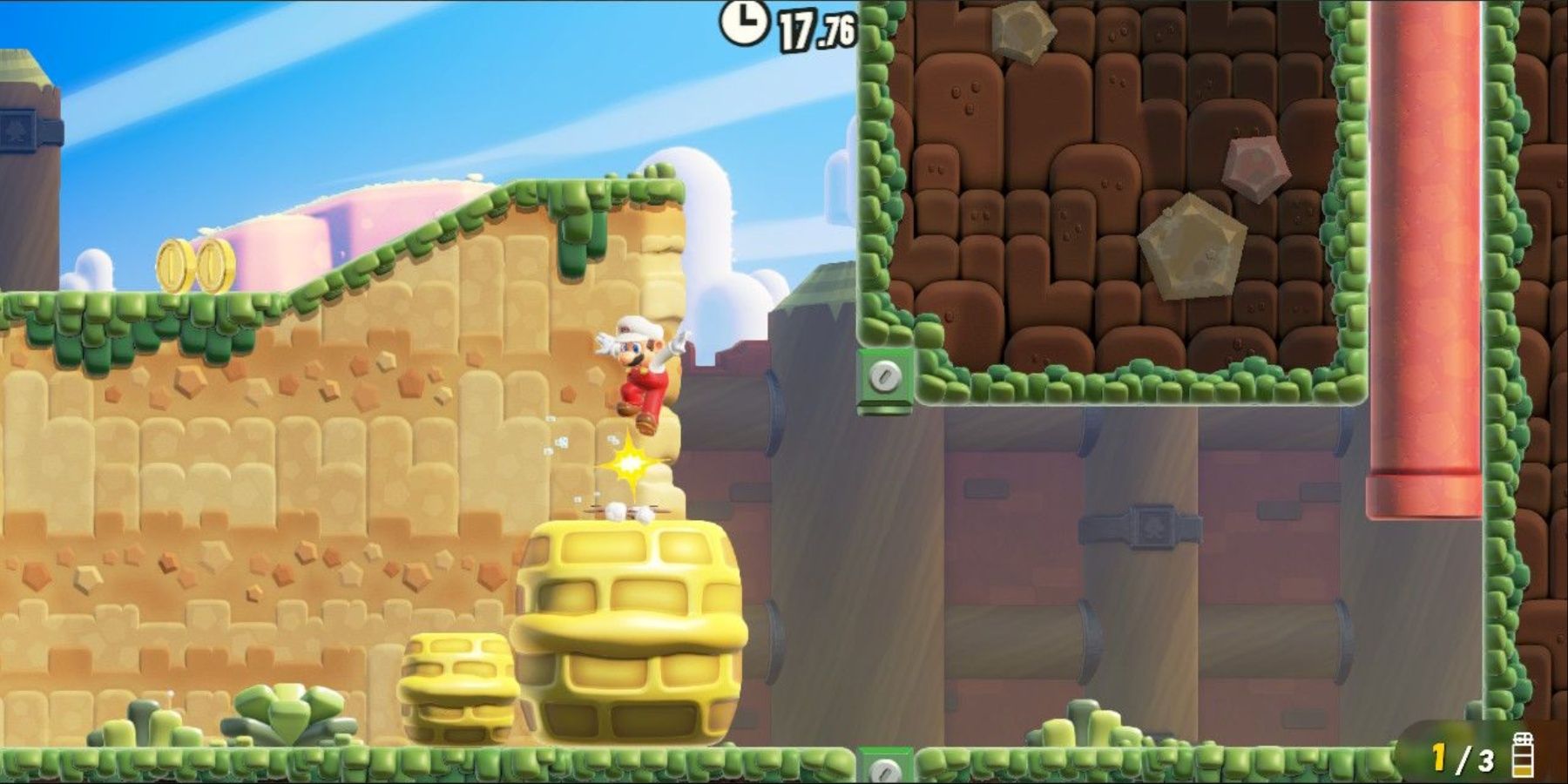 Super Mario Bros. Wonder: Pipe-Rock Rumble (All Flower Coins)