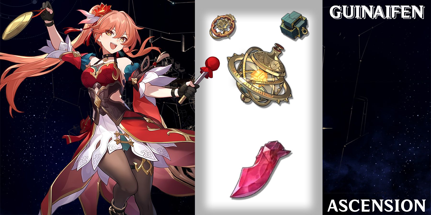Honkai: Star Rail – Guinaifen Ascension and Trace Materials