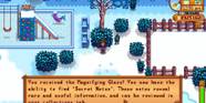 How To Use Magnifying Glass In Stardew Valley How To Use Magnifying Glass In Stardew Valley