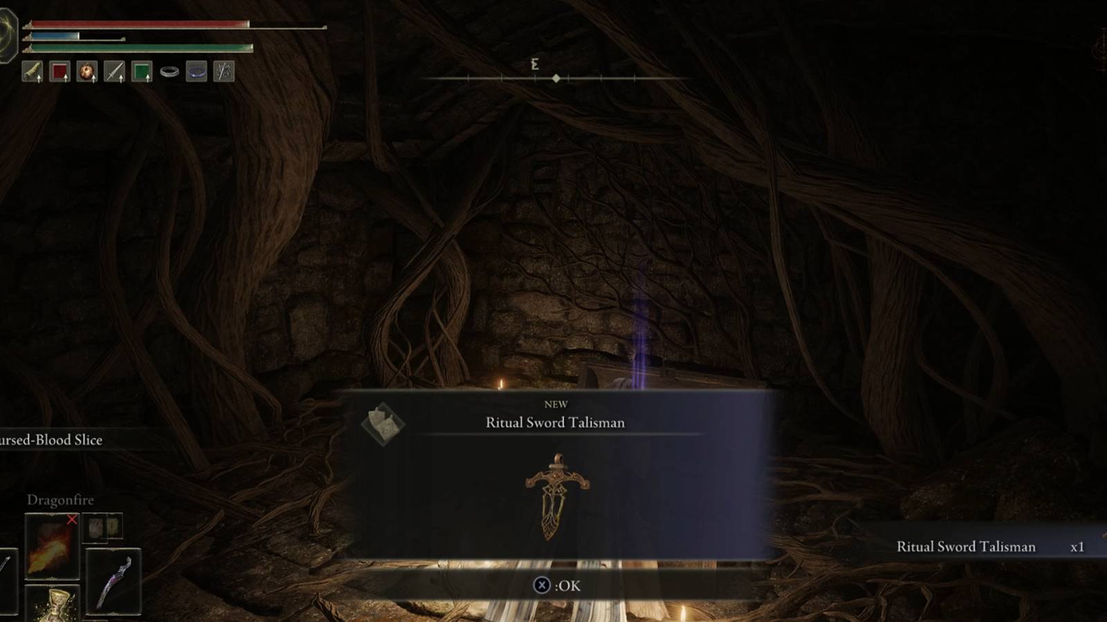 Elden Ring: Ritual Sword Talisman Location