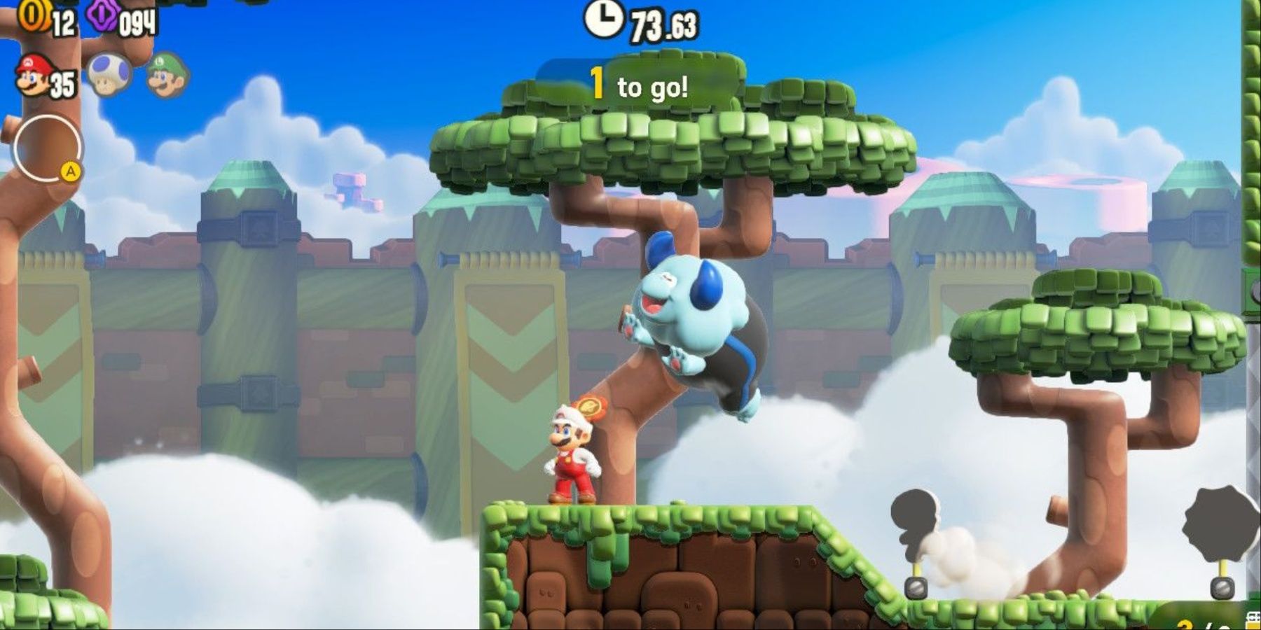 Super Mario Bros. Wonder: Pipe-Rock Rumble (All Flower Coins)