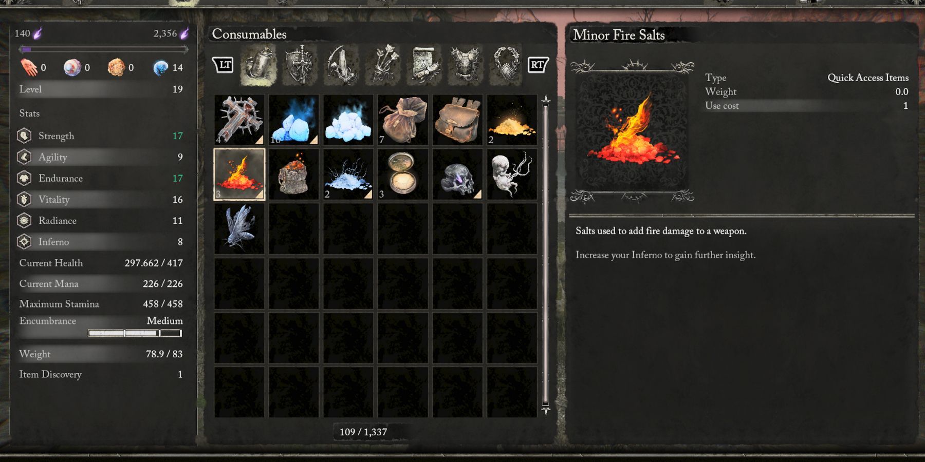 How to Get Minor Fire Salts in Lords of the Fallen