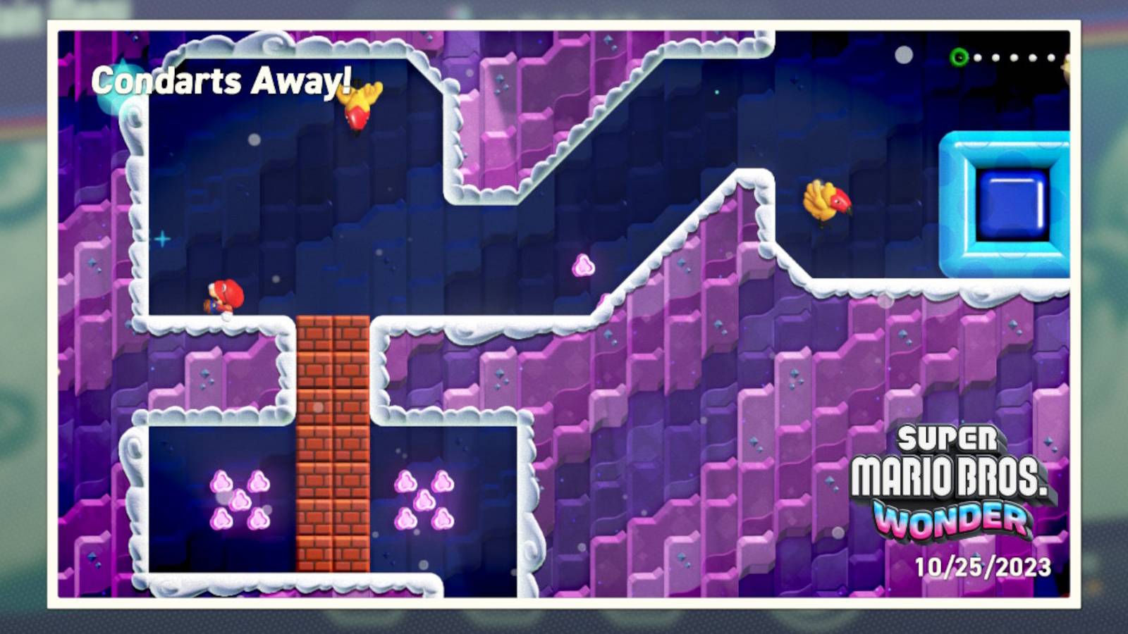Super Mario Bros. Wonder: Condarts Away! Course Guide (Wonder Seeds ...