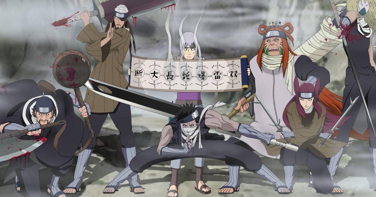 The Seven Ninja Swordsmen Of The Mist Return Naruto Seven Ninja