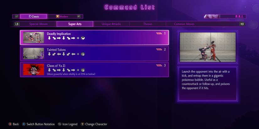 Street Fighter 6: How to Play A.K.I. (Move List, Combos, Tips, & More)