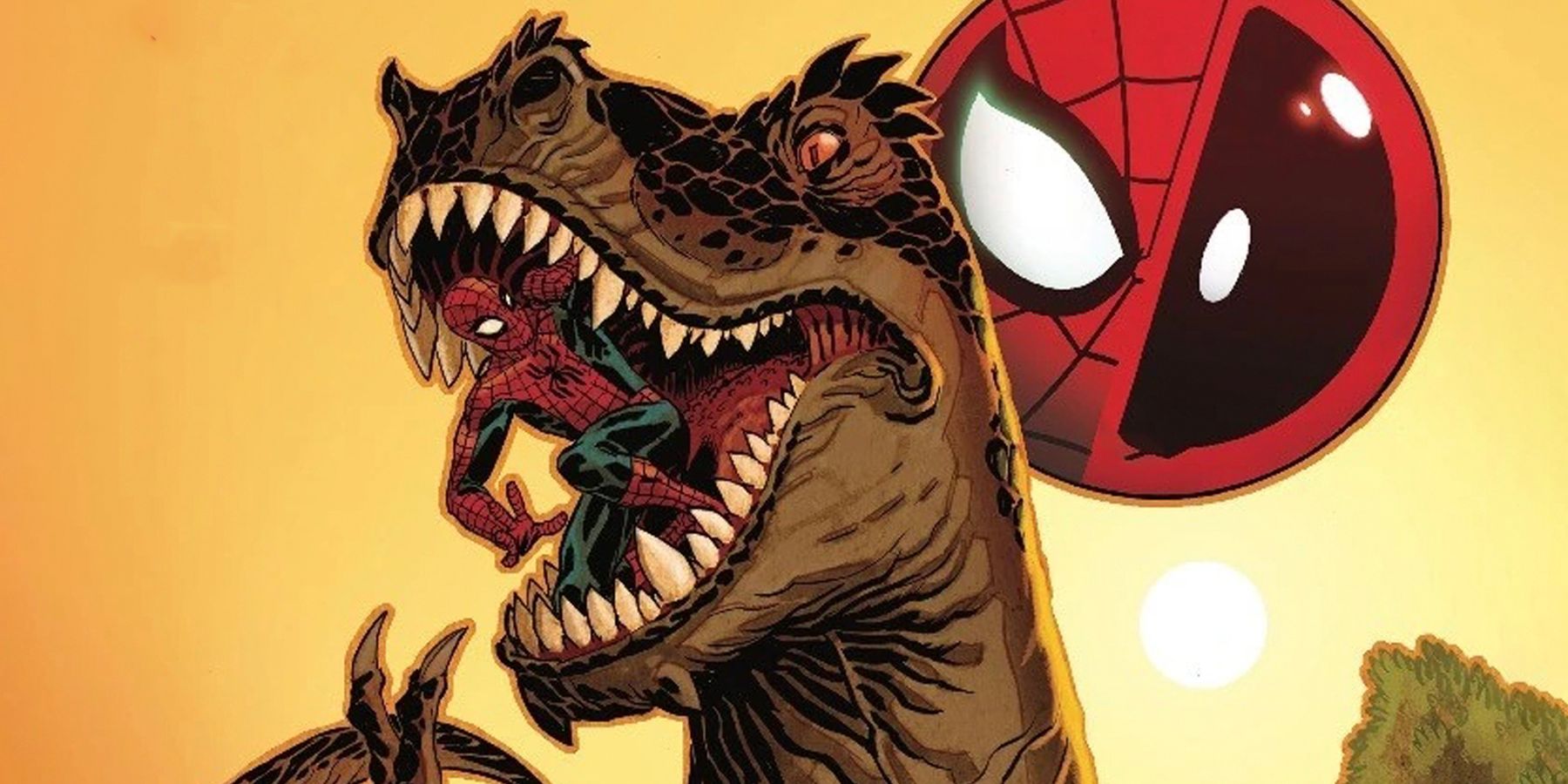 Spider-Man: Sinister Six Movie Featured Spidey Riding A T-Rex