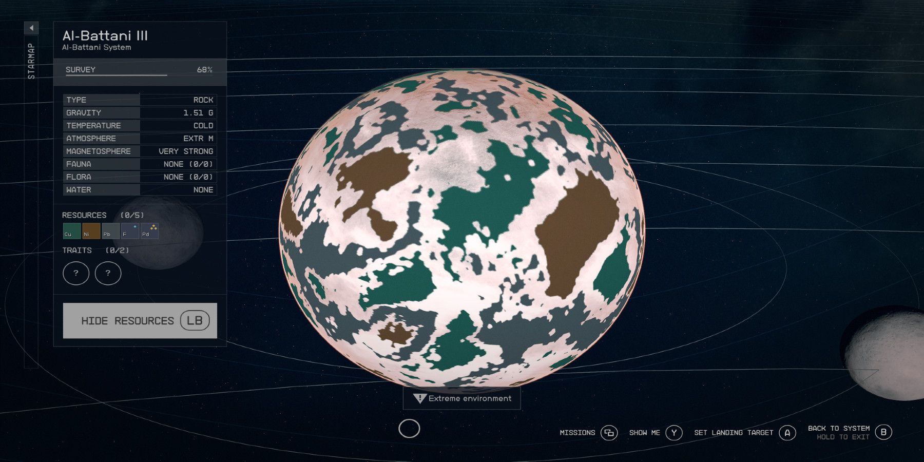 Starfield: Complete Star Map