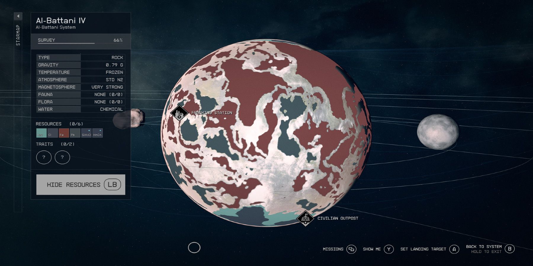 Starfield: Complete Star Map