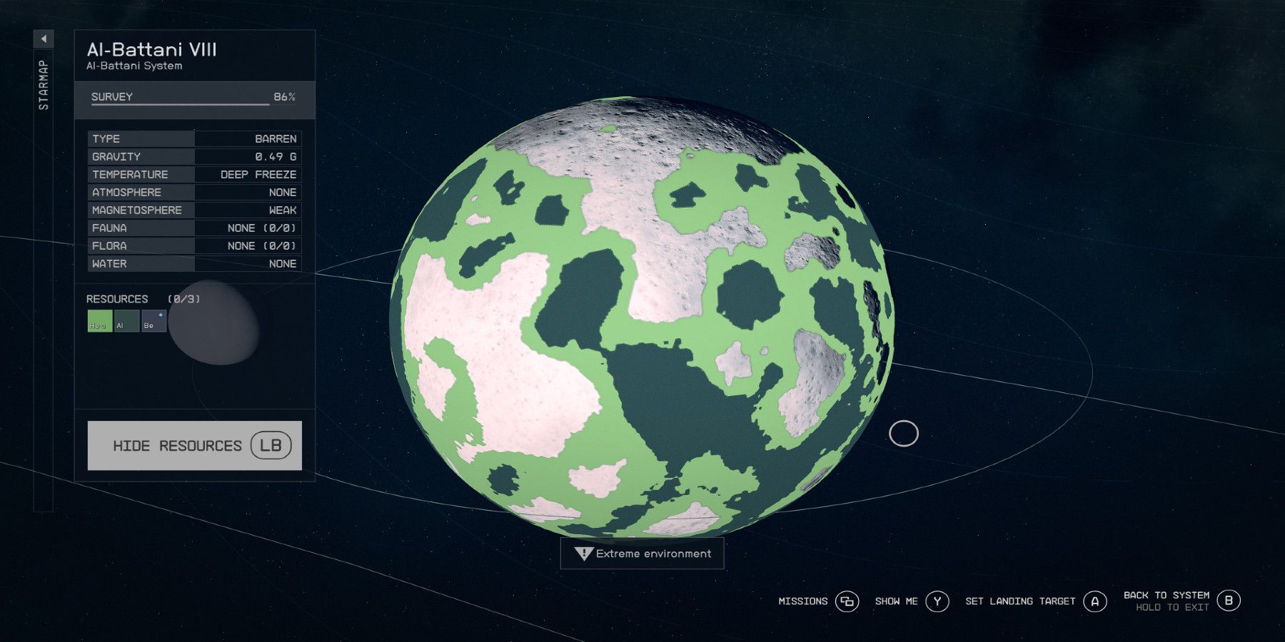 Starfield: Complete Star Map