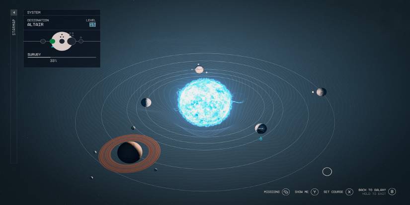 Starfield: Complete Star Map