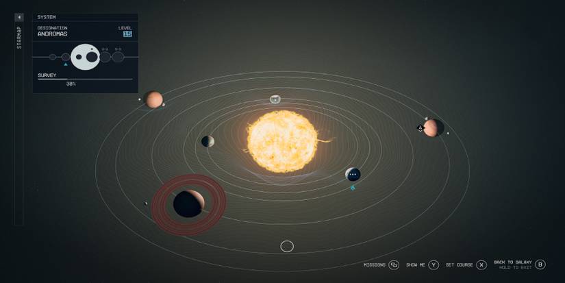 Starfield: Complete Star Map