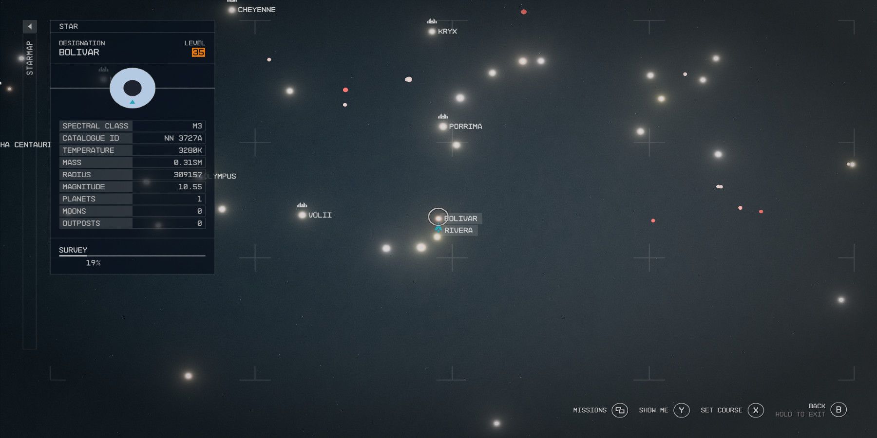 Starfield：完整星图 - Recmg.com