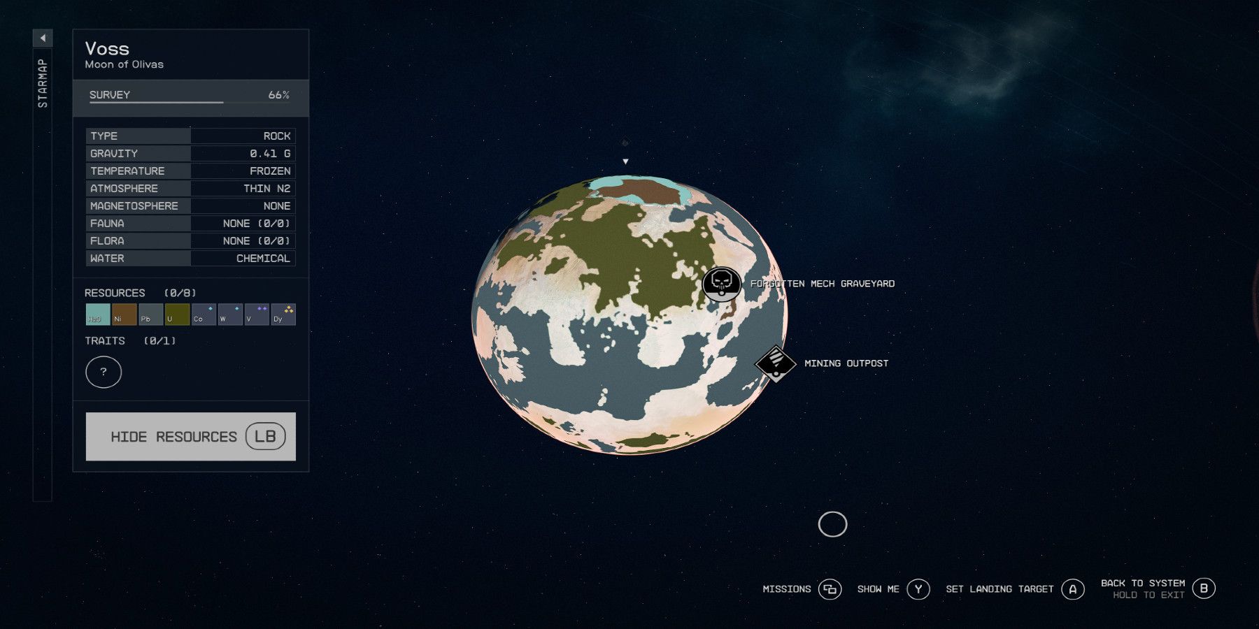 Starfield: Complete Star Map