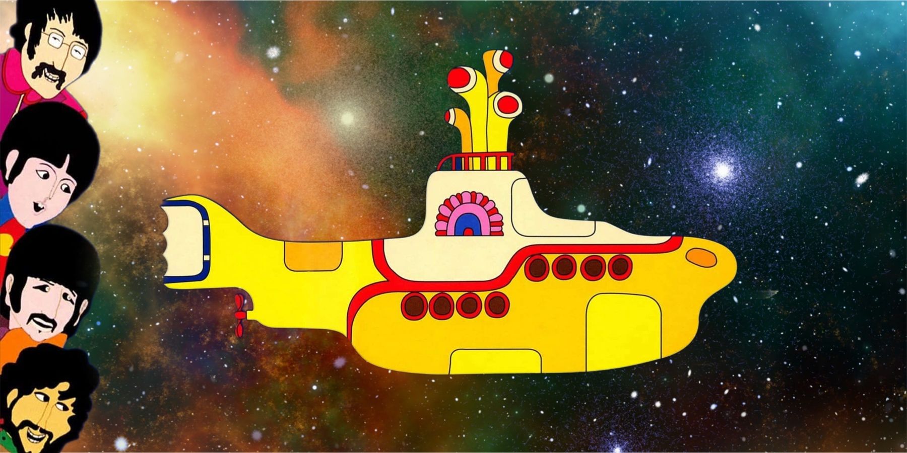 Starfield Player Builds Yellow Submarine Ship