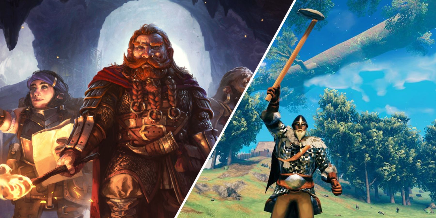 How The Lord of the Rings: Return to Moria's Gameplay Compares to Valheim