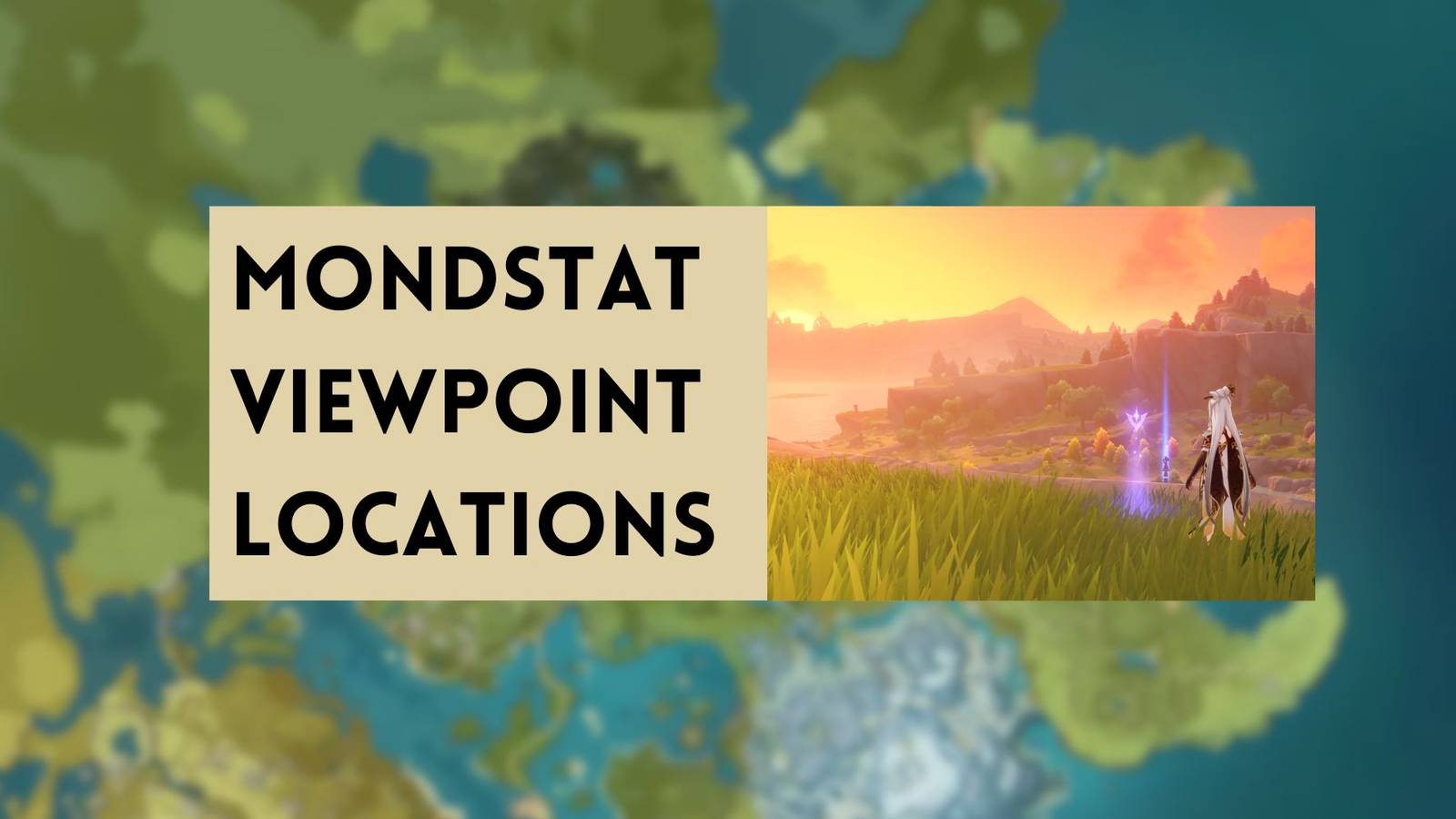 Where To Find All The Mondstadt Viewpoints In Genshin Impact