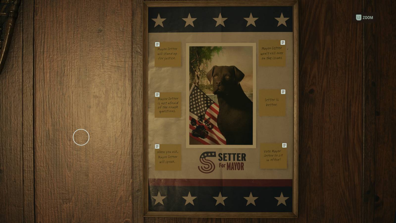 Alan Wake 2: How to Pet Mayor Setter (The Nice Things in Life Trophy ...