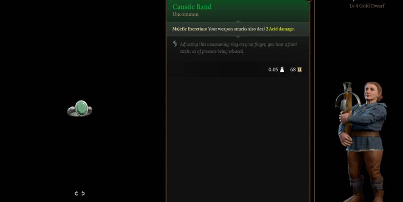 Baldur's Gate 3: How to Get the Caustic Band