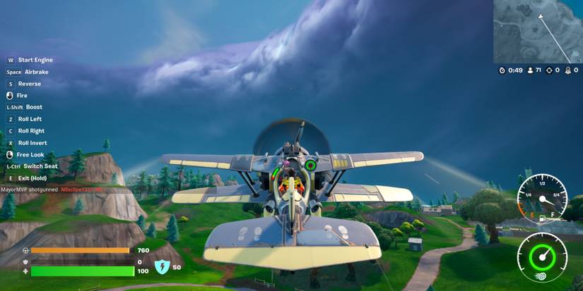 How to Fly Planes in Fortnite OG