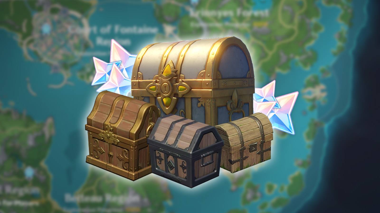 Genshin Impact: Hidden Chests In Fontaine 4.2