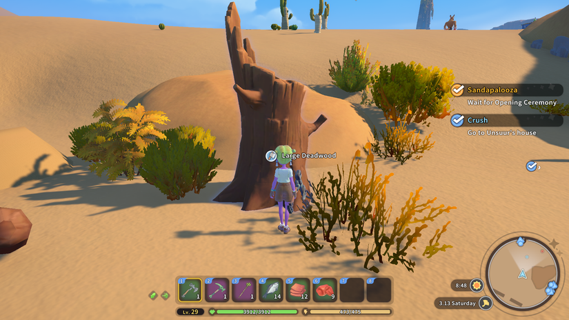 My Time at Sandrock: Where to Find Petrified Wood