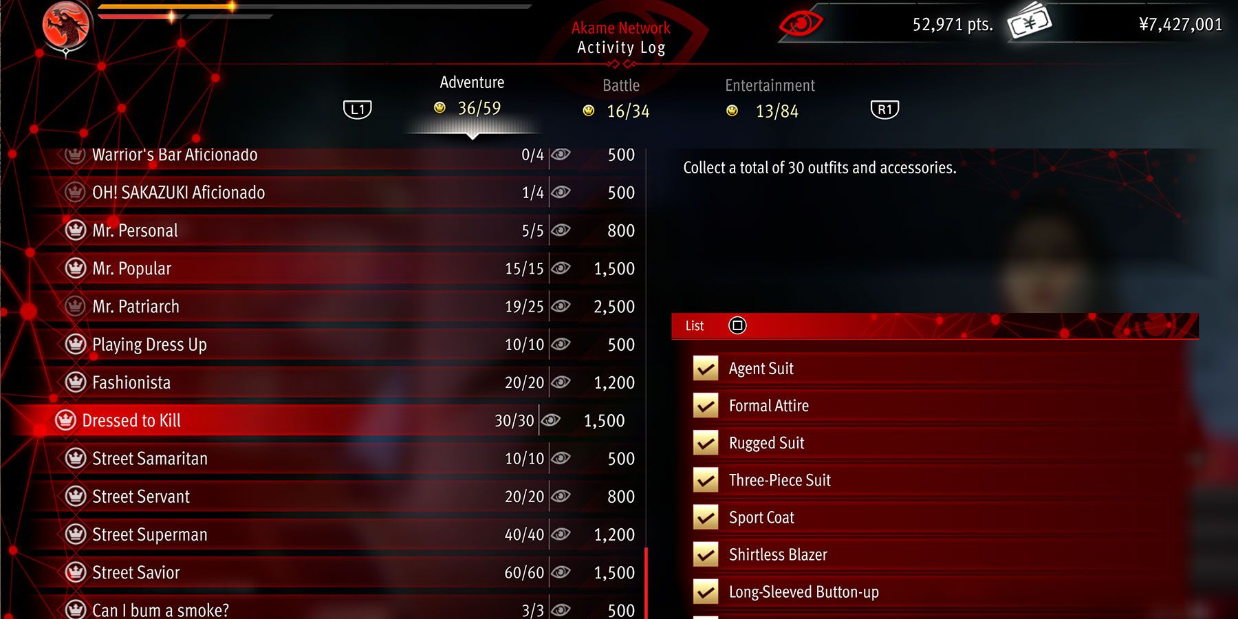 Like a Dragon Gaiden: All Outfit Clothing Items & How to Get Them