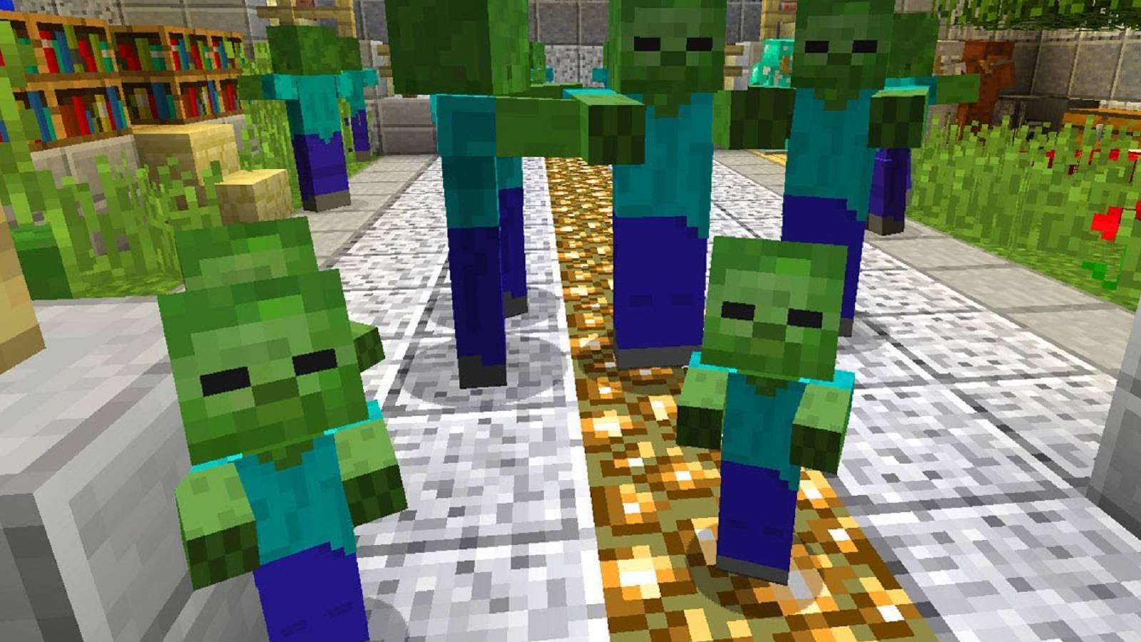 Minecraft Player Spots Incredibly Rare Zombie Mob