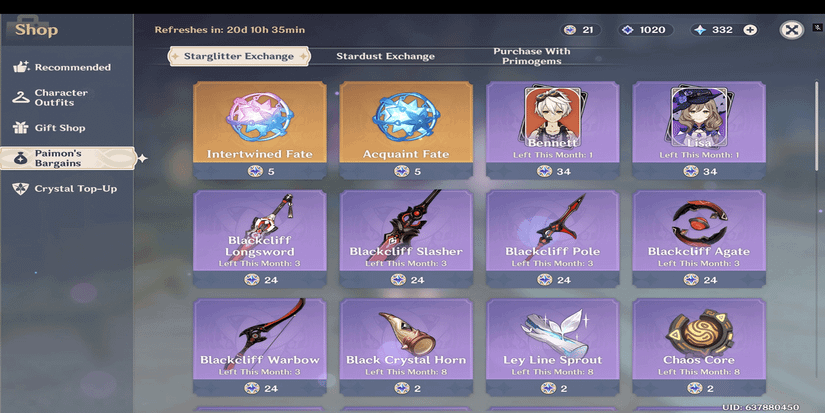 Genshin Impact: Explaining Paimon’s Bargain Shop