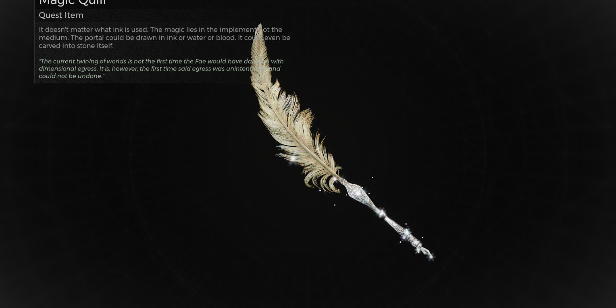 What to Do With the Magic Quill in Remnant 2