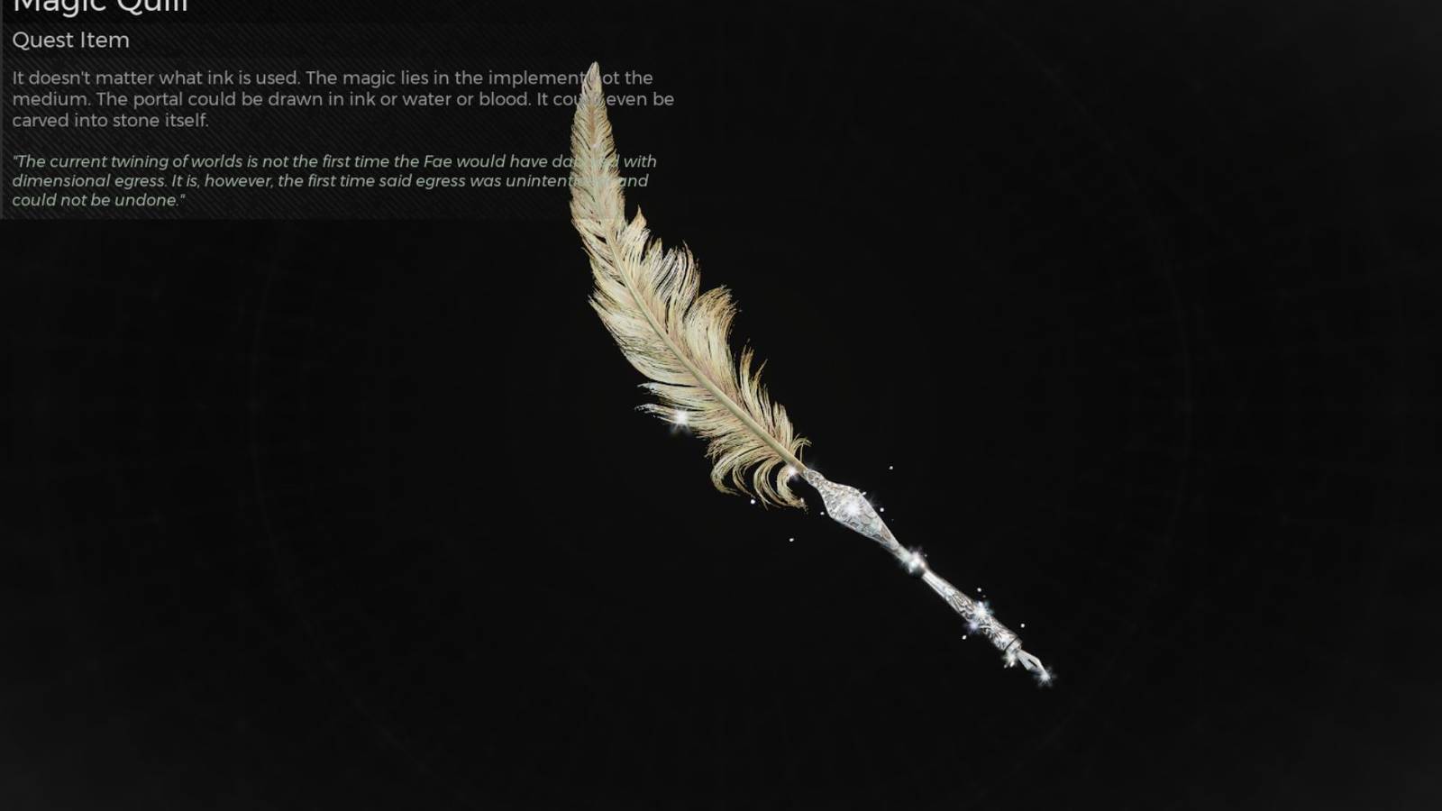 What to Do With the Magic Quill in Remnant 2
