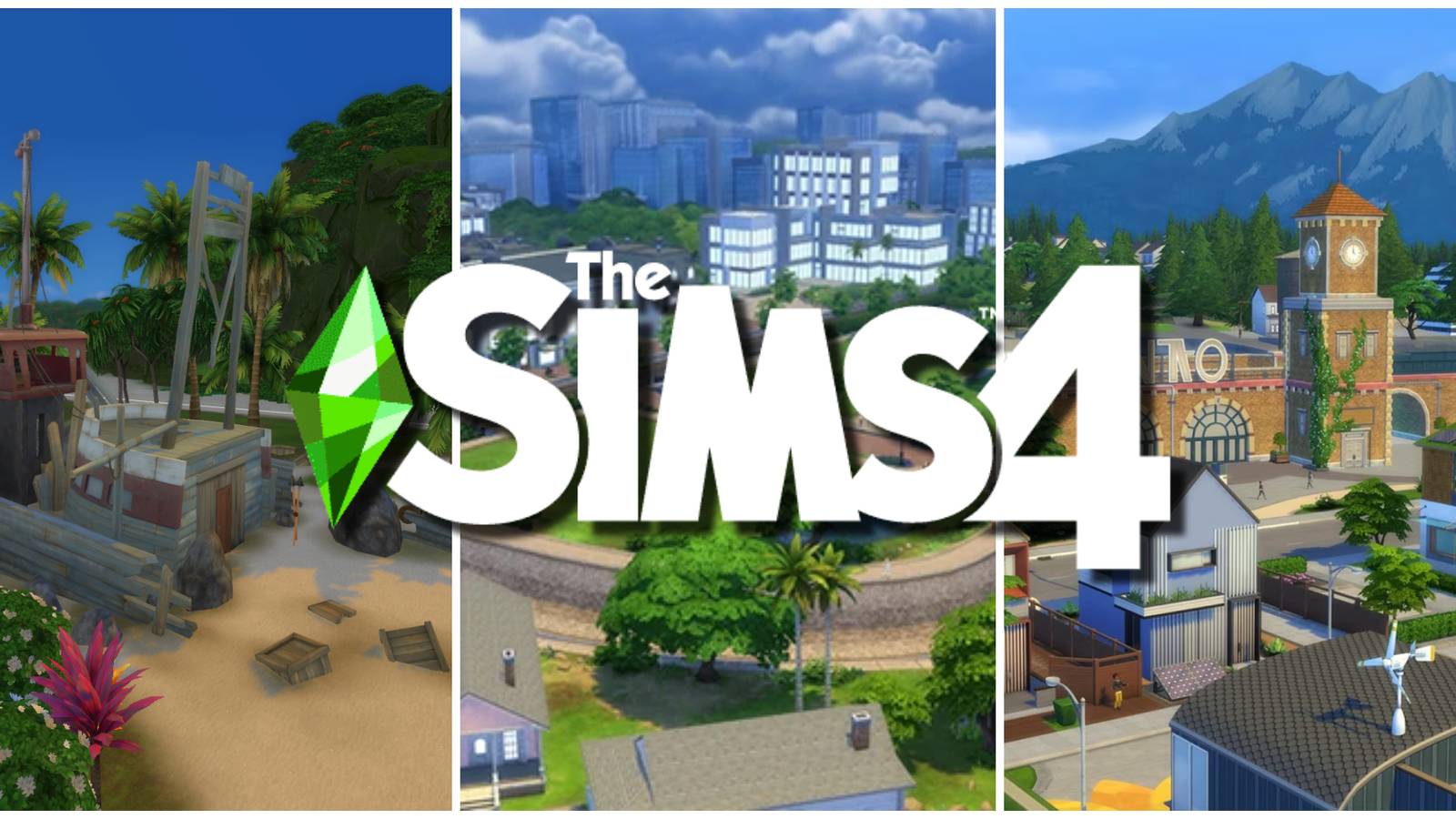 The Sims 4: Best Worlds To Build In
