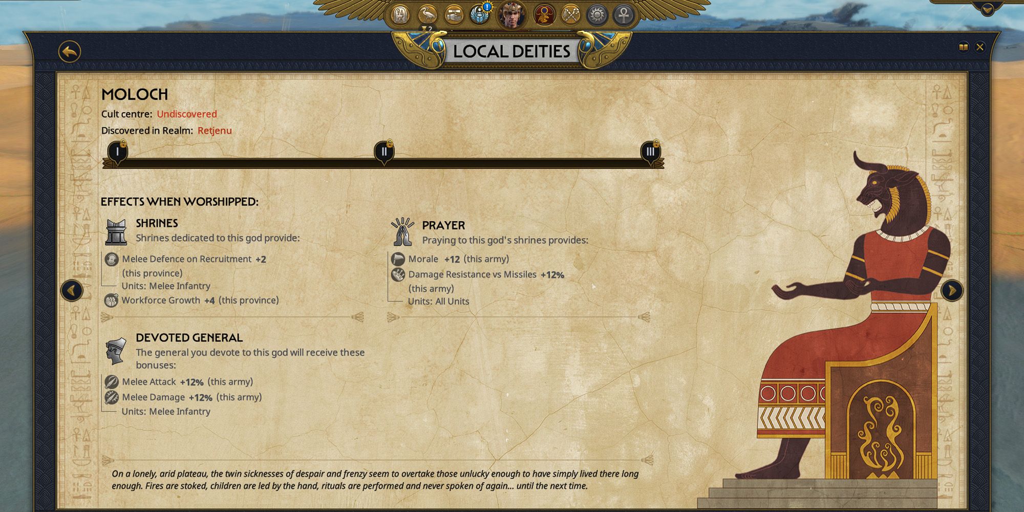 Total War: Pharaoh - Best Gods To Pray To