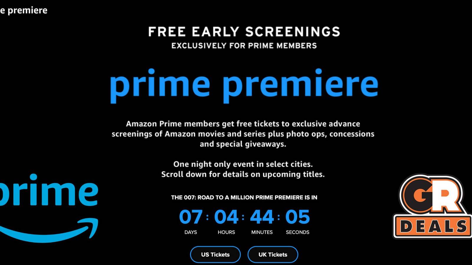 Amazon Prime Members Can Now Get Free Tickets To Advance Screenings Of ...