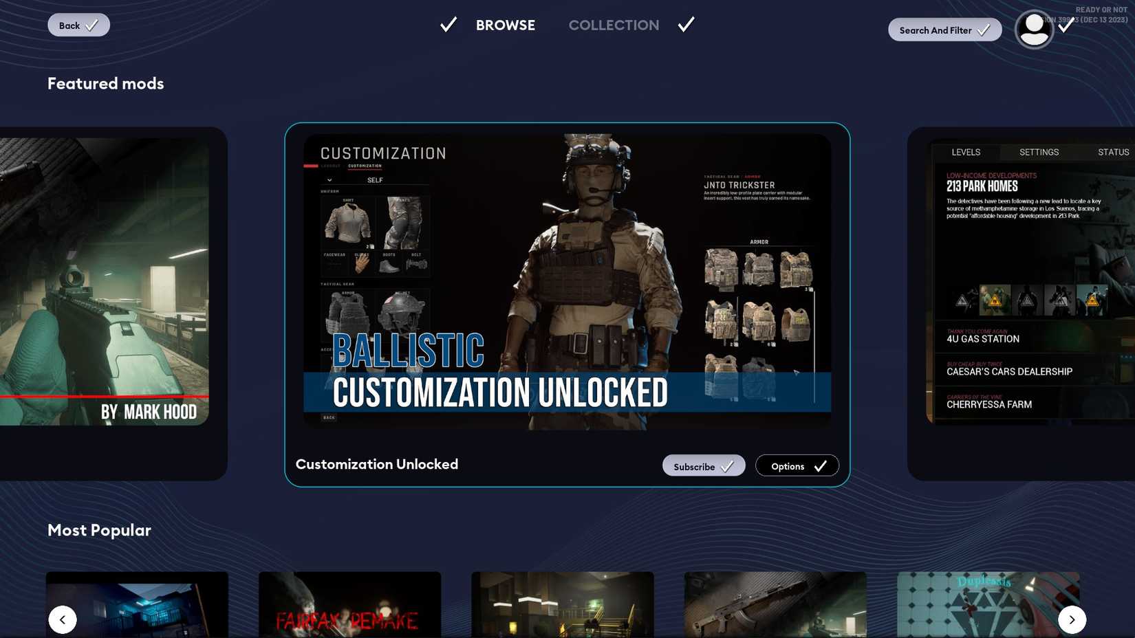 Ready or Not: How to Install Mods