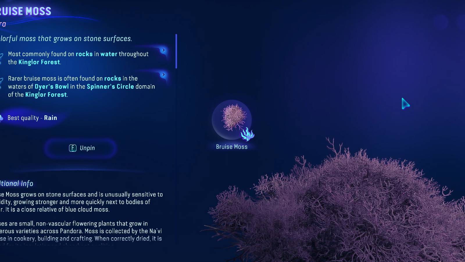 Avatar: Frontiers Of Pandora – How To Get Moss