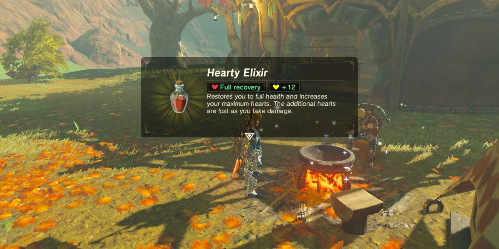 Best Food Recipes For Bonus Hearts In Zelda: Breath Of The Wild