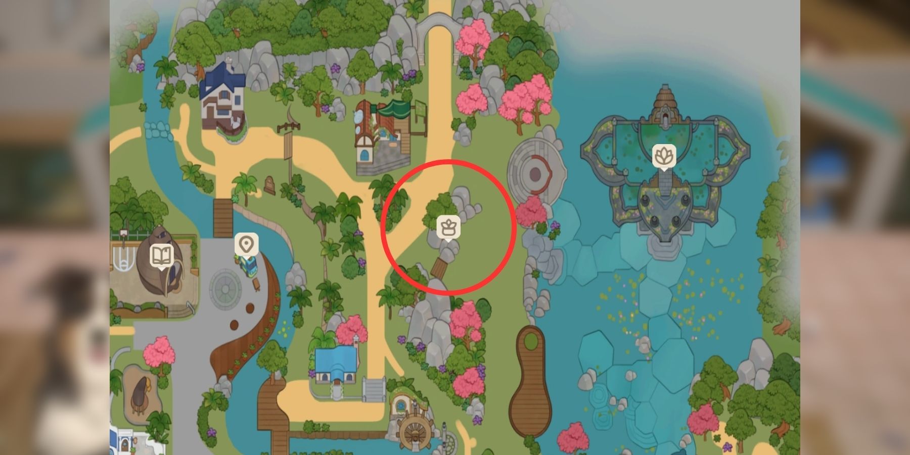 Coral Island: All Sacred Tree Site Locations