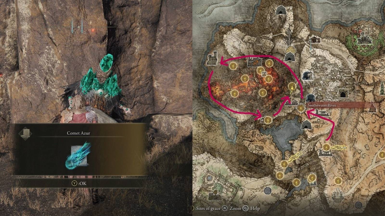 Elden Ring: How to Get Comet Azur Spell