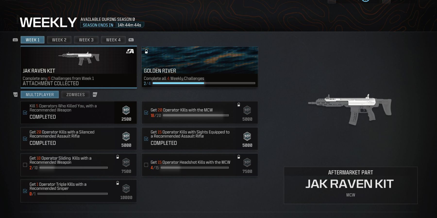 How to Unlock the JAK Raven Kit in MW3