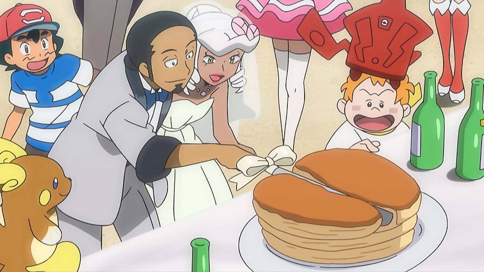 Married Couple Share Pokemon-Themed Wedding Cake
