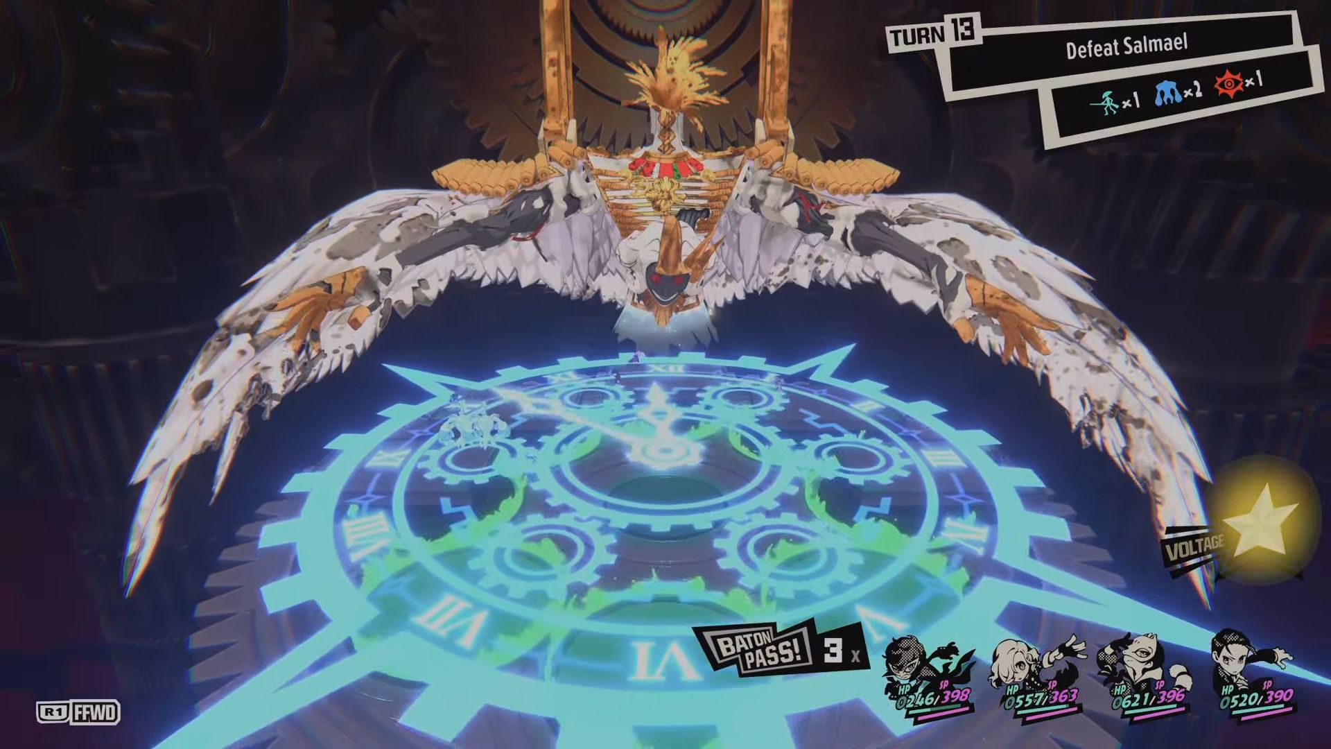 Persona 5 Tactica: How to Beat Salmael