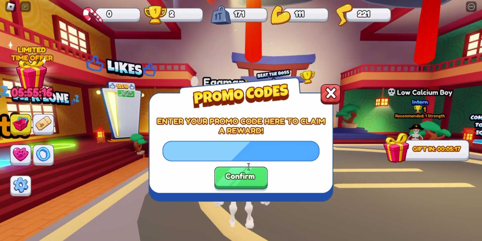 Roblox: Sumo Wrestling Simulator Codes